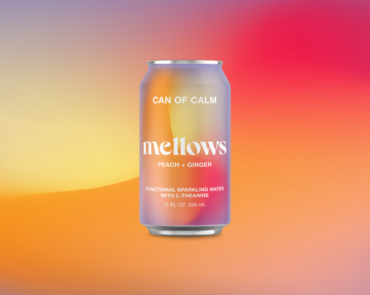 Mellows - Functional Sparkling Water - Can Of Calm